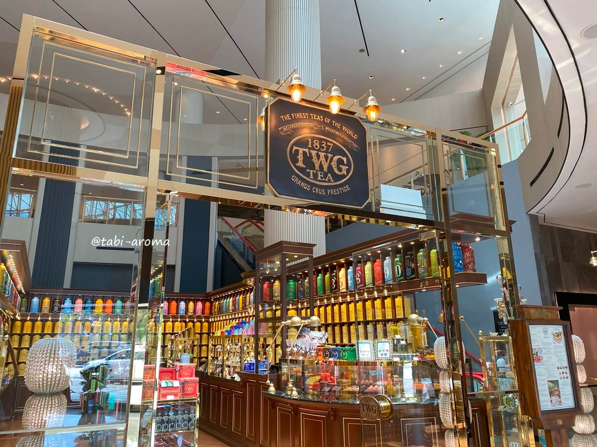 【シンガポール】TWG Tea Salonと空港のお土産探し - 旅とアロマ